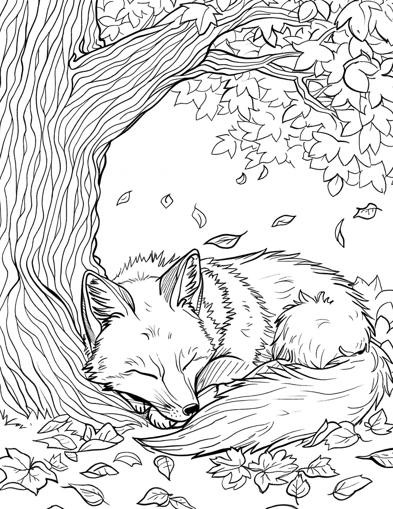 Coloring Pages | The Forest Fairy
